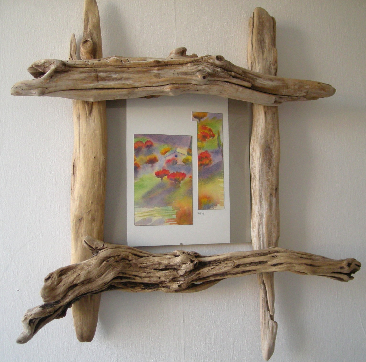 Fabriquer Un Cadre En Bois Flott Avec Un Sous verre Fabriquer Un Cadre En Bois Flott Avec Un Sous verre